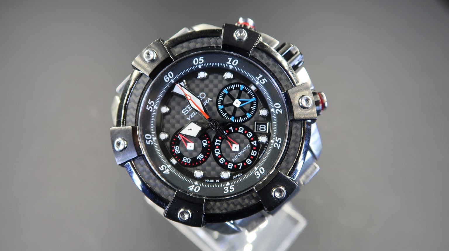 Seiko Velatura Chronograph SRQ001 (Pre Owned) SEIKO-010 - Watch & Watch ...