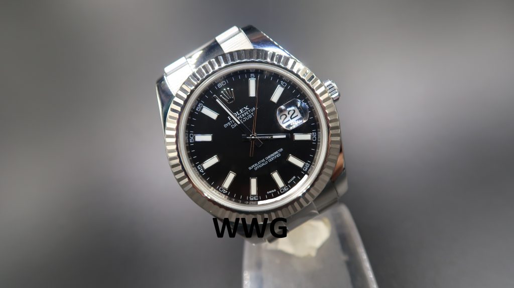 Rolex Datejust 2 41 116334 Black Dial (Pre Owned Rolex Watch)RL-931 ...