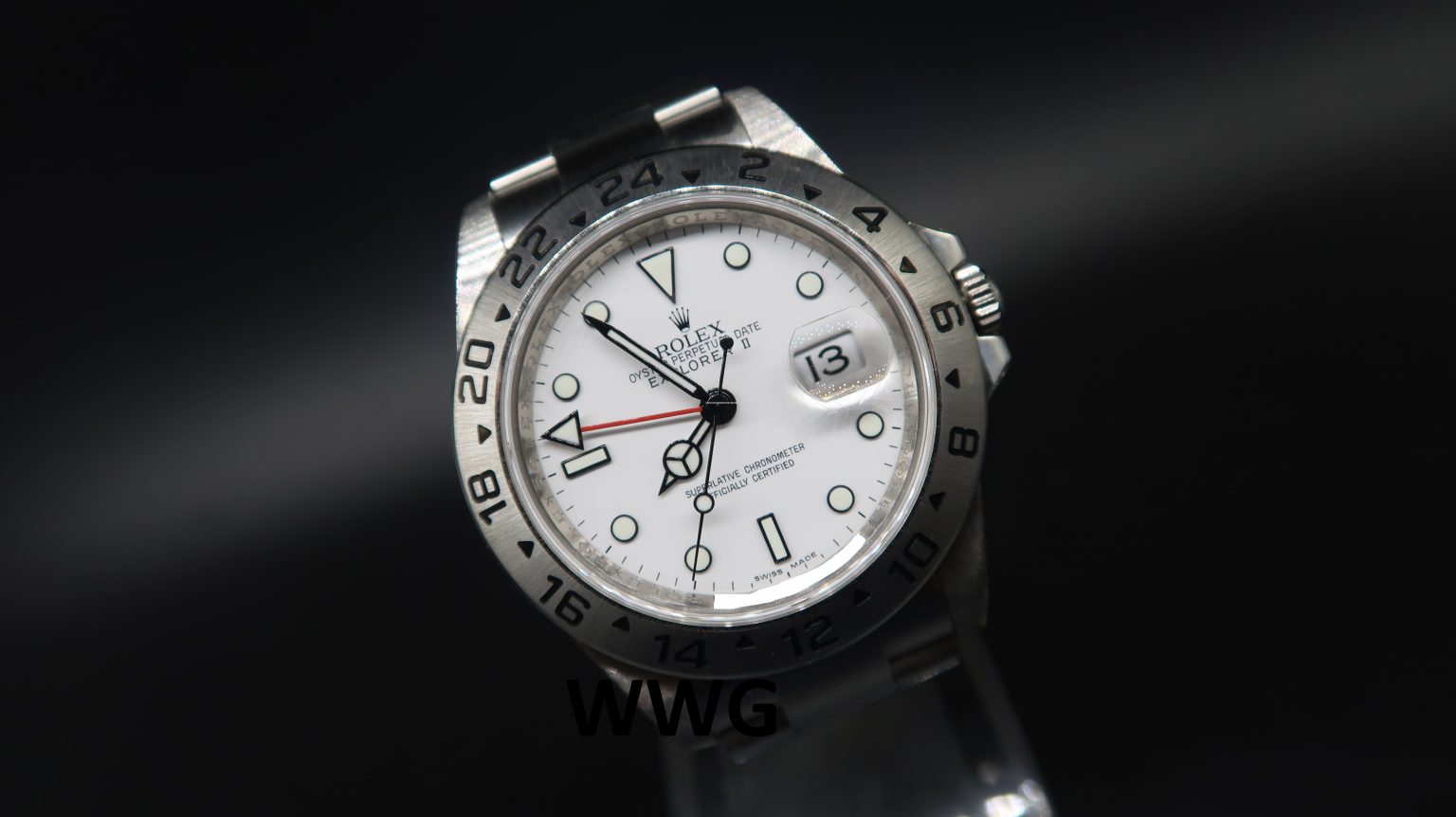 Rolex Explorer II 16570 White Dial 3186 Movement Random Serial (Unworn ...